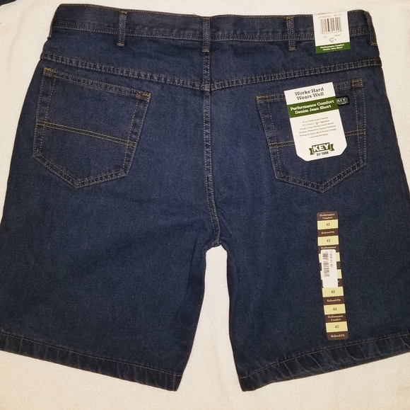 Key Apparel | Shorts | Key Apparel Mens Denim Shorts Sz 42 Relaxed New ...